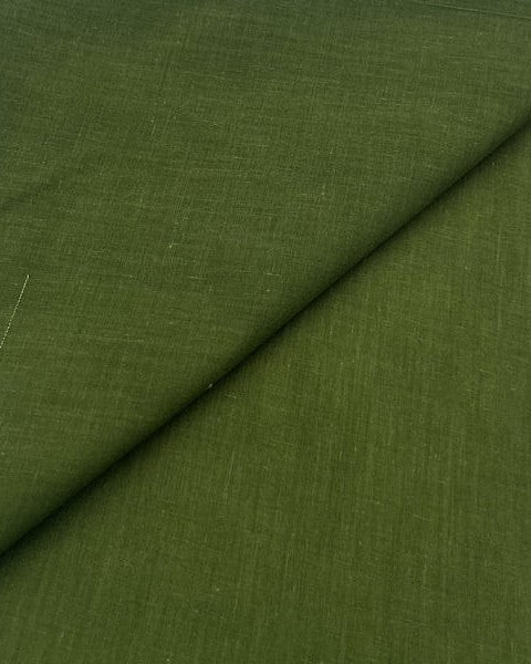 Plain Cotton Dark Olive – Fabrics Home